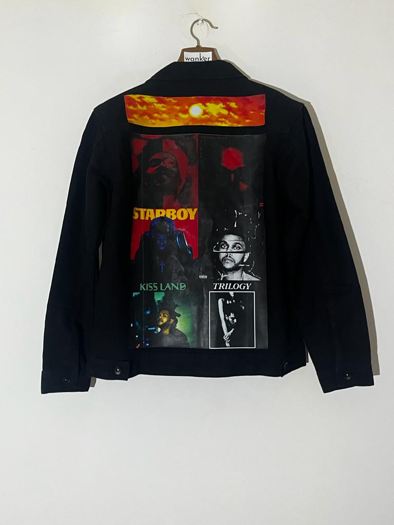 The Weeknd's Denim Jacket – Art By Ritik
